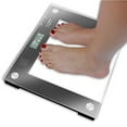 Home Talking Scale: 550 lb. Capacity, 15'' x 12'' x 1'', Large LCD ...