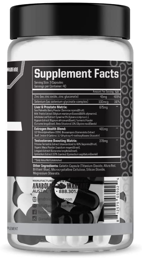 Buy Project PCT by Anabolic Warfare - Supports Hormone Health, Promotes ...