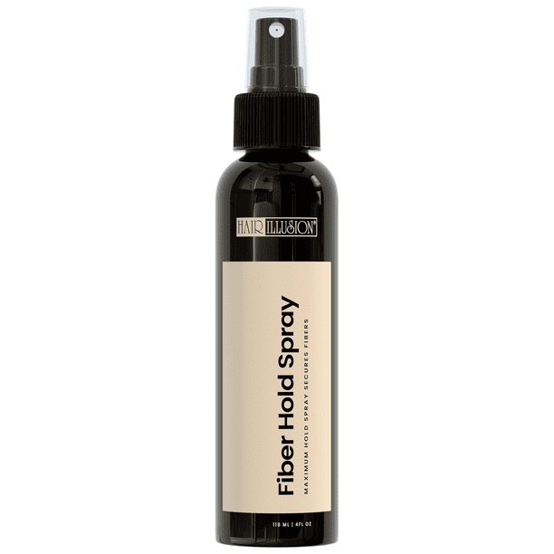 Hair Illusion Fiber Hold Hair Spray for use with Real Hair Fibers ...