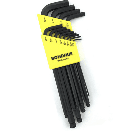 Angle Hex key set, 12 pieces, yellow | Walmart Canada