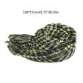 Giaone Arab Male Square Scarf Lattice Print Pattern Multi-purpose ...