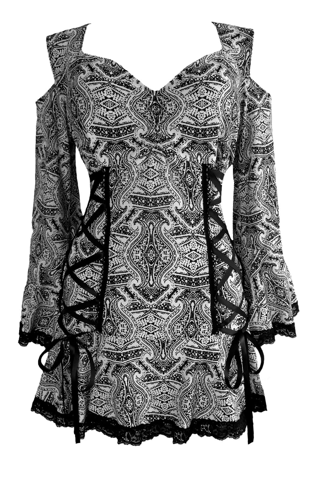 Dare To Wear Victorian Gothic Boho Temptation Corset Top S - 5x ...