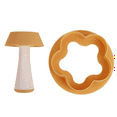 Qtmnekly Tart Shells Mold Pastry Tamper Mini Tart Tamper Round Tartlet ...
