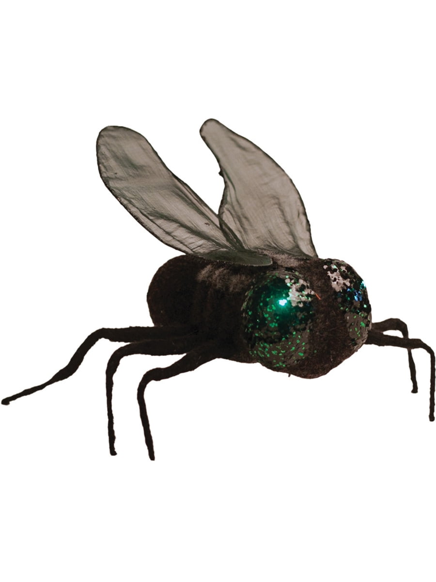 Large Light Up LED Green Eye Fly Bug Insect Party Prop Dcor Decoration ...