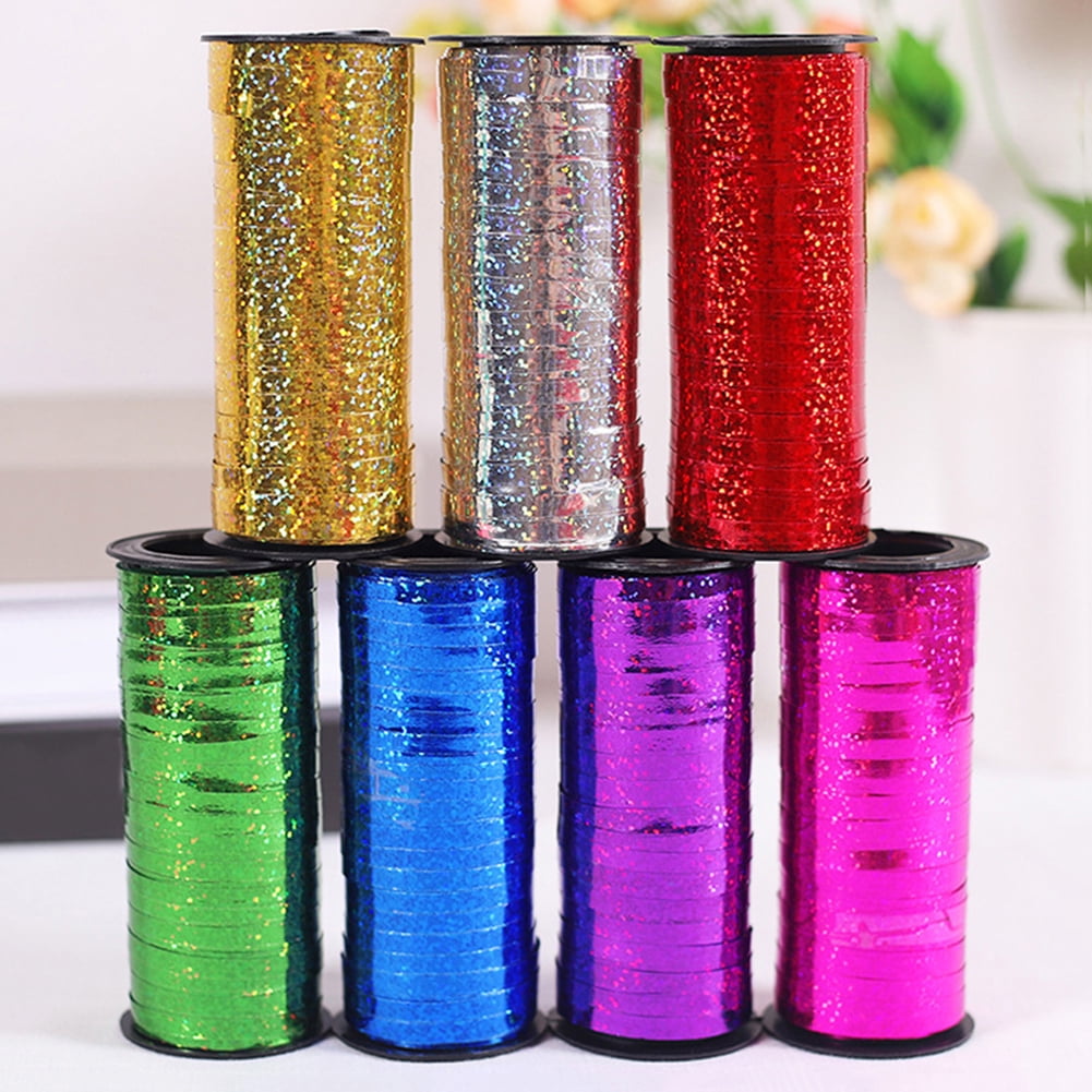 NUZYZ 100 Yards Balloons Ribbons Wedding Birthday Home Crafts Gift ...