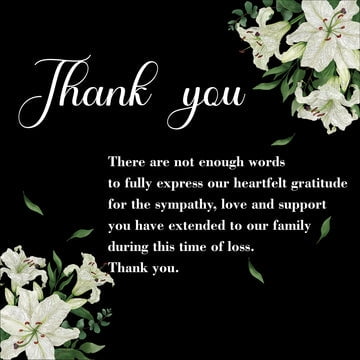 Thank You Messages For Sympathy And Condolence WishesMsg, 59% OFF