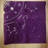 12 Constellations Tarots Tablecloth Board Game Velvet Divination Altar ...