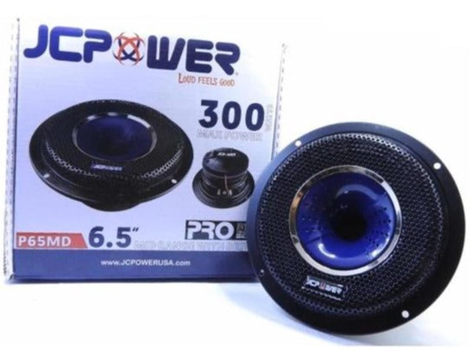 Medio Rango + Driver JC Power P65MD 300 Watts 6.5 Pulgadas 4 Ohms 150 ...
