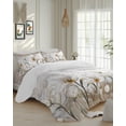 4 Piece Duvet Cover Set Full, Flowers Pastoral Floral Oil Painting Soft ...