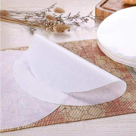 8 Inch Silicone Oil Paper Baking Air Fryer Paper Parchment Paper ...