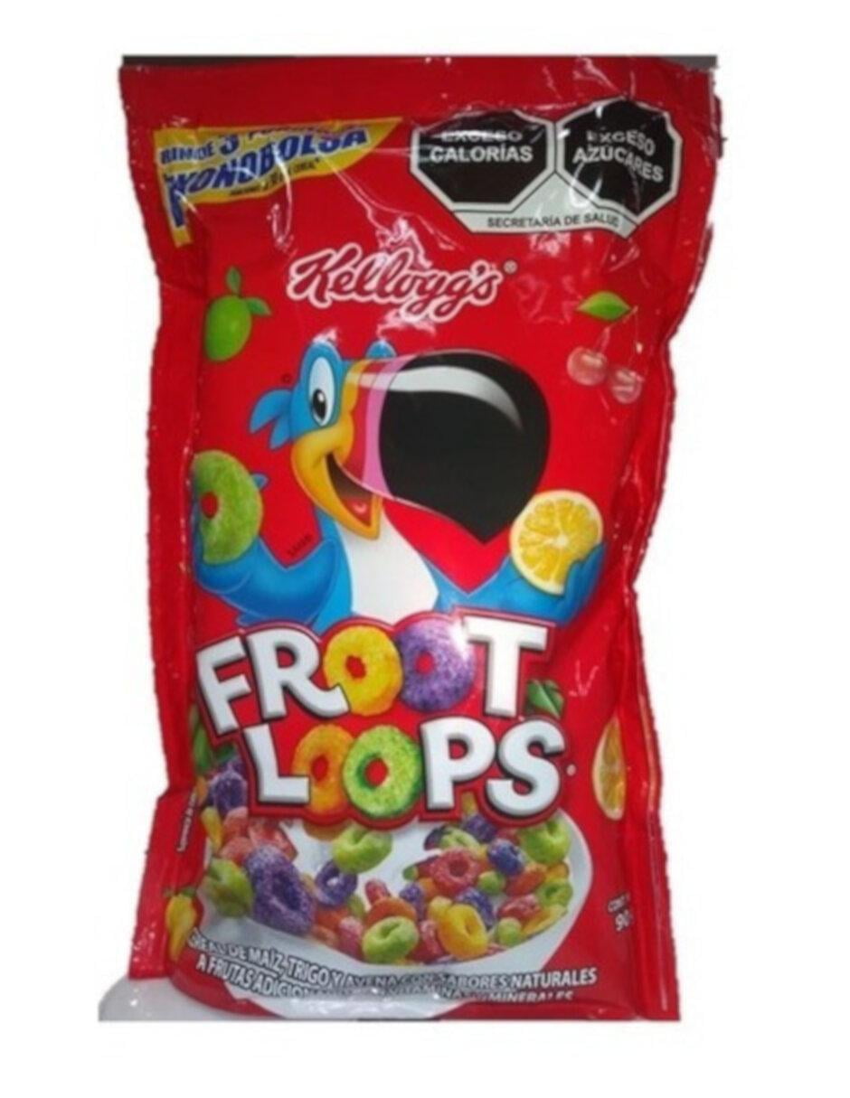 Pack de 14 Cereal Froot Loops Kellogg's Econopack 90 gr Kellogg's Froot ...