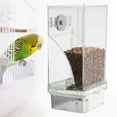 Primegos Transparent Acrylic Bird Feeder Automatic No-Mess Bird Cage ...