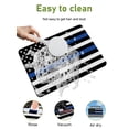American Flag Doormat Non Slip Diatomaceous Earth Door Mat Absorbent ...