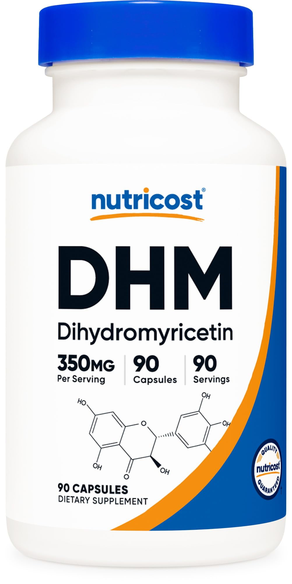 Suplemento Nutricost de dihidromiricetina (DHM) 350 mg 90 cápsulas ...