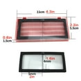 Arc Welding Magnifier Lens Cheater Lens Welder Screen Helmet Glass 0.75 ...