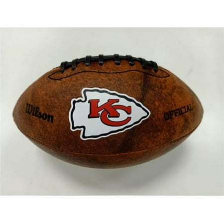 Gulf Coast Sales 9 in. Kansas City Chiefs Vintage Throwback Color Logo ...