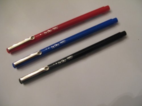 Le Pens 3 Pk Black/red/blue - Walmart.com