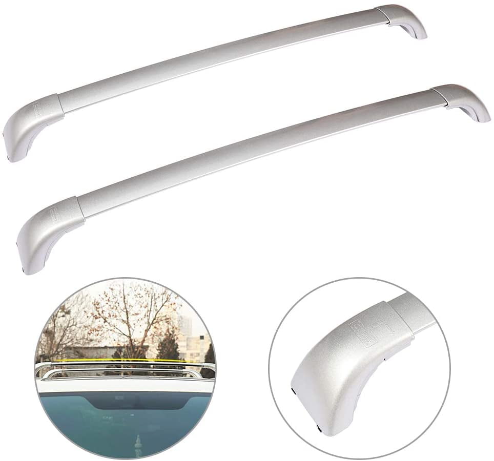 CCIYU Cargo Racks for Toyota Highlander 2014-2019 Rooftop Luggage Canoe ...