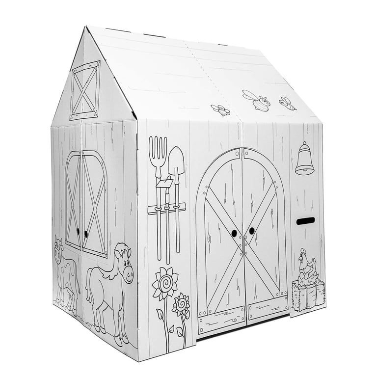 Cardboard Barn