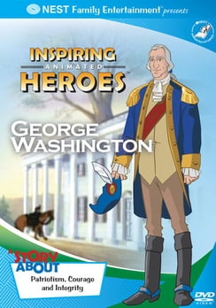 Inspiring Animated Heroes: George Washington (DVD) - Walmart.com