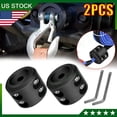 2Pcs Winch Stopper Rubber Heavy Duty Cable Line Waterproof Rope Hook ...