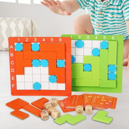 Blocks Puzzle, Logical Thinking Block Educational Toy Learning Toy ...