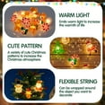 SRWEHG-Battery Operated Christmas Lights 40 ft 120 LED Christmas Tree ...