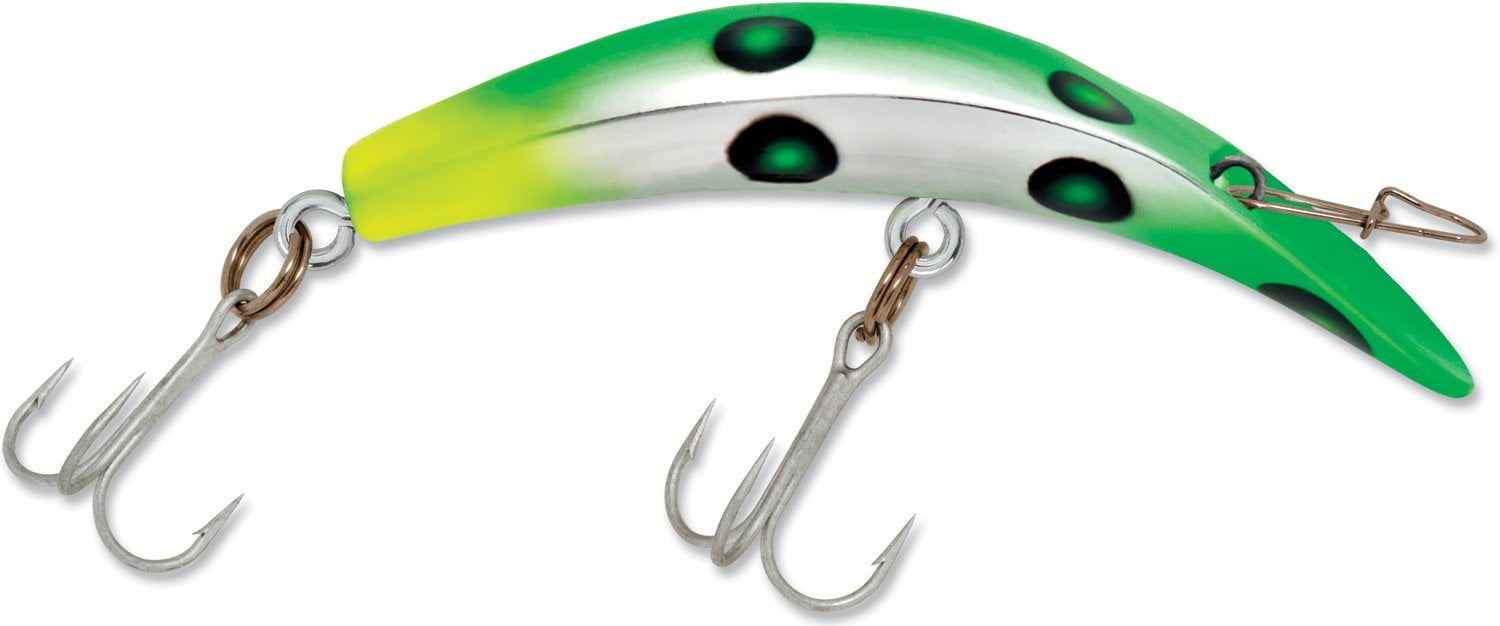 Luhr-Jensen Kwikfish K16 Fishing Lure, Flow Green/Chart UV, 5-9/16-Inch ...