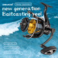 DEUKIO Stainless Steel Bearing Spinning Fishing Reel 8000 9000 10000 ...