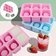 6 Compartment Ice Cup Molds Creative Drinkware Molds For Handmade Iced ...