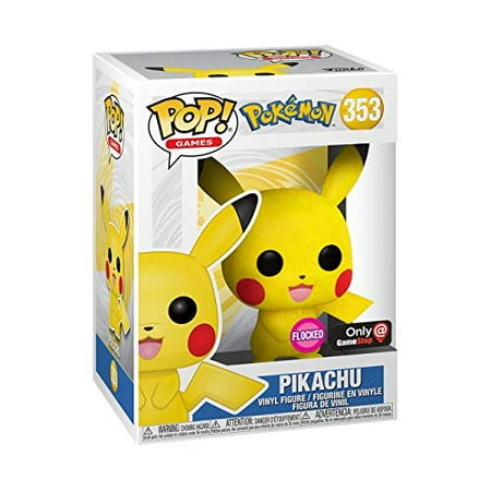 Funko POP! Games: Pokemon - Pikachu [Flocked] #353 Exclusive - Walmart.ca