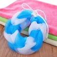 Exfoliating Loofah Puff Back Scrubber Strap Bath Shower Sponge Body ...