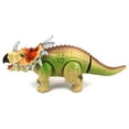 Prehistoric Dinos Triceratops Battery Operated Toy Dinosaur Figure w ...