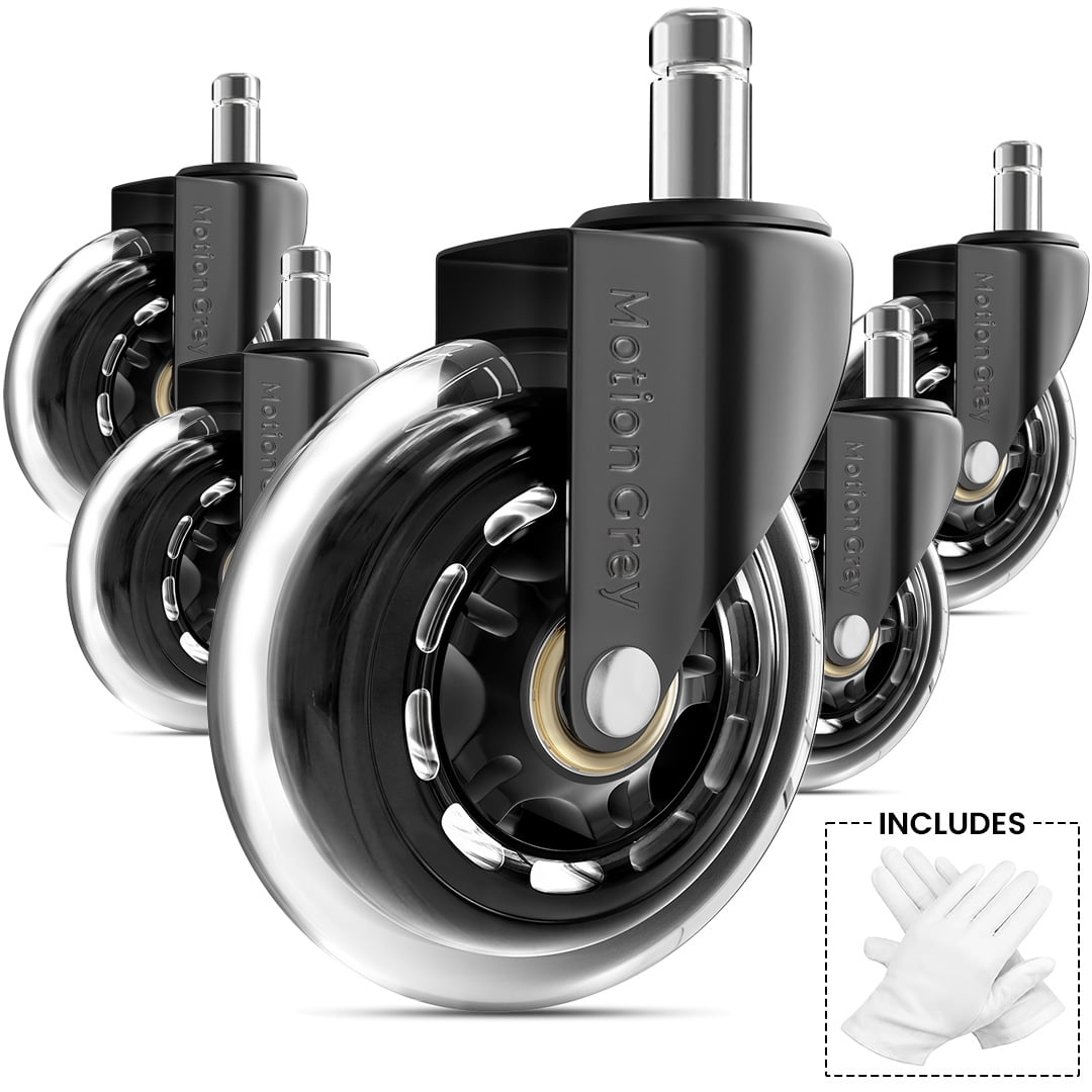 Click here for Motiongrey Office Chair Caster Wheels - Roller Bla... prices