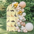 Arch Backdrop 6.6 Ft, Cartoon Cats Spandex Stretch Fitted Arch Cover ...