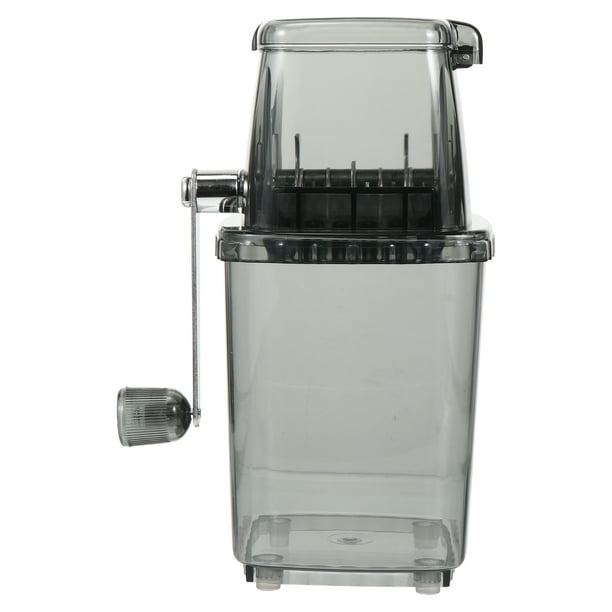 Portable Hand Crank Ice Crusher Chopper Manual Ice Grinder Home Kitchen ...