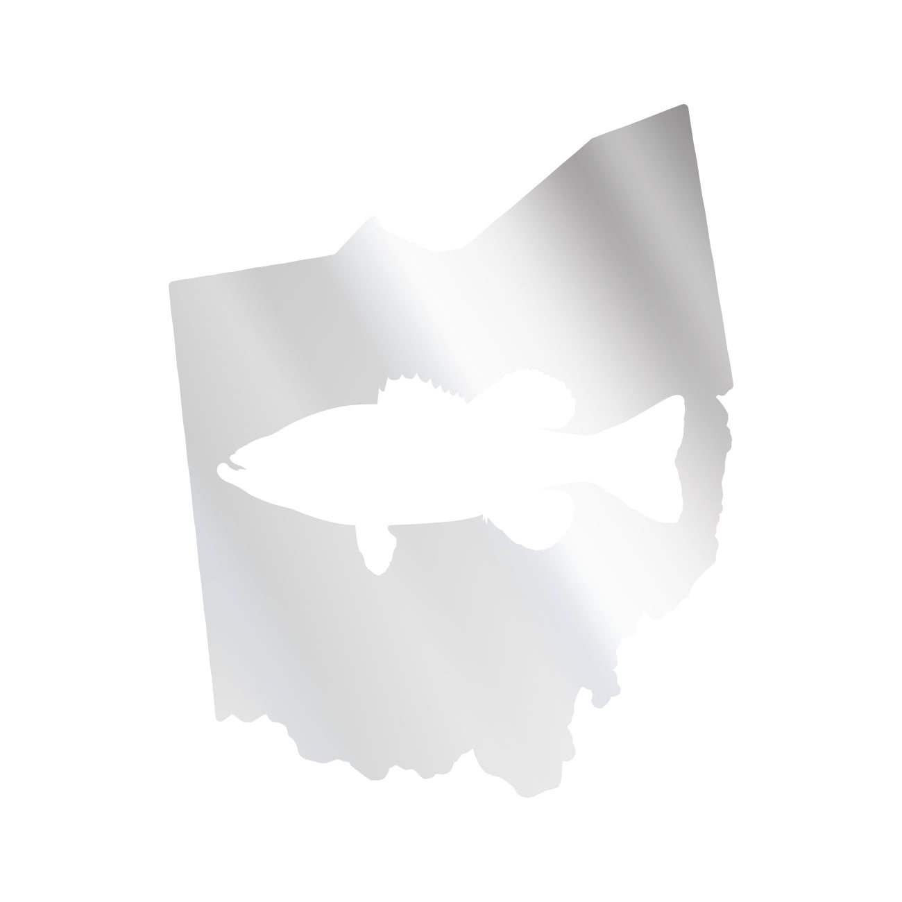 Ohio Bass Sticker Decal Die Cut - Self Adhesive Vinyl - Weatherproof ...