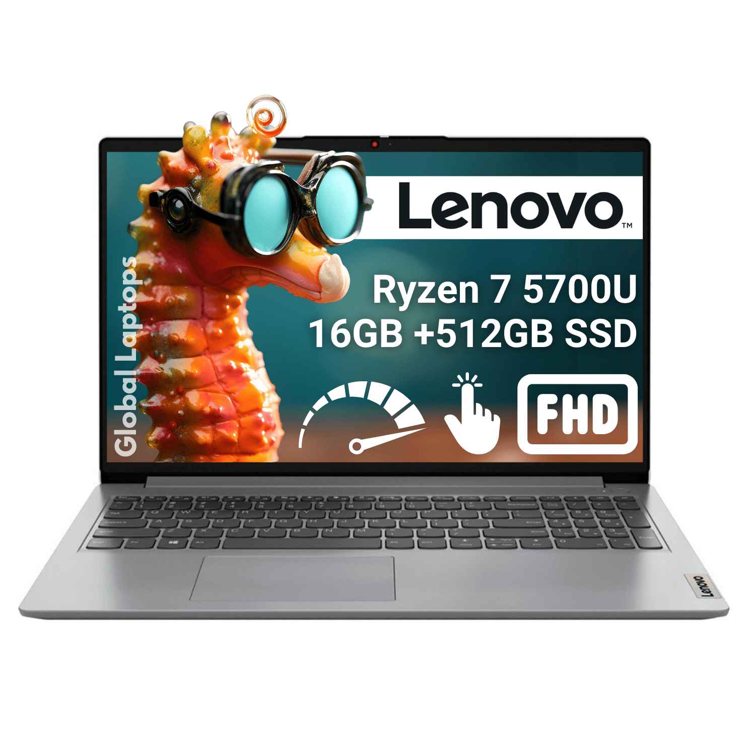 Laptop Lenovo IdeaPad Ryzen 7 5700U 16gb 512 Ssd 15-82R4 FHD GAMER ...