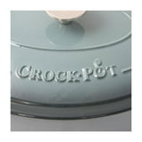 Crock-Pot Artisan 7 Qt Enamel Cast Iron Dutch Oven, Large Slow Cooker ...