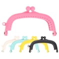 Kuyiluo purse frame 5pcs Plastic Clasp Kiss Lock DIY Purse Making Frame ...