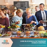Primal Labs Starch B-Gone Weight Loss Pills - Carb Blocker, Reduces ...