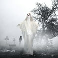 Haunted Hill Farm 6 ft Bride Animatronic with Lights and Sound, HHBRIDE ...
