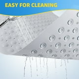 OTHWAY Extra Large Shower Mat 47x32, TPE Non Slip Shower Mat, Inside ...