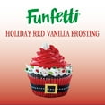 Pillsbury Funfetti Christmas Icing Cake Frosting, Holiday Red Vanilla ...