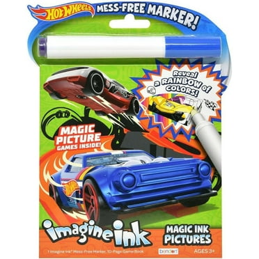 Imagine Ink Magic Coloring Book Gift Set for Kids, 6 Assorted No Mess ...