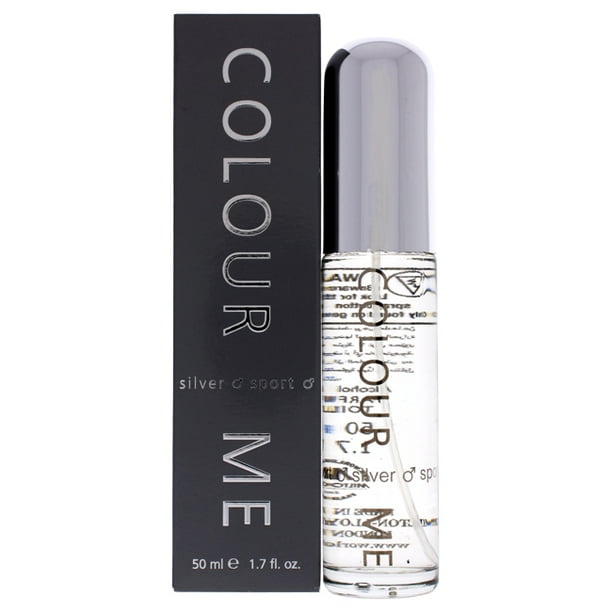 Colour Me Silver Sport by Milton-Lloyd for Men - 1.7 oz EDT Spray ...