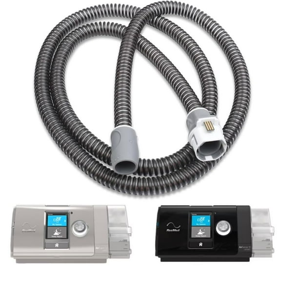 ResMed ClimateLineAir Heated Tubing, Auto Humidity, Rainout Protection ...