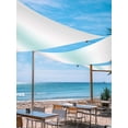 Abstract Sun Shade Sail 12'X16' Dark Gray Water Duck Green Gradient ...
