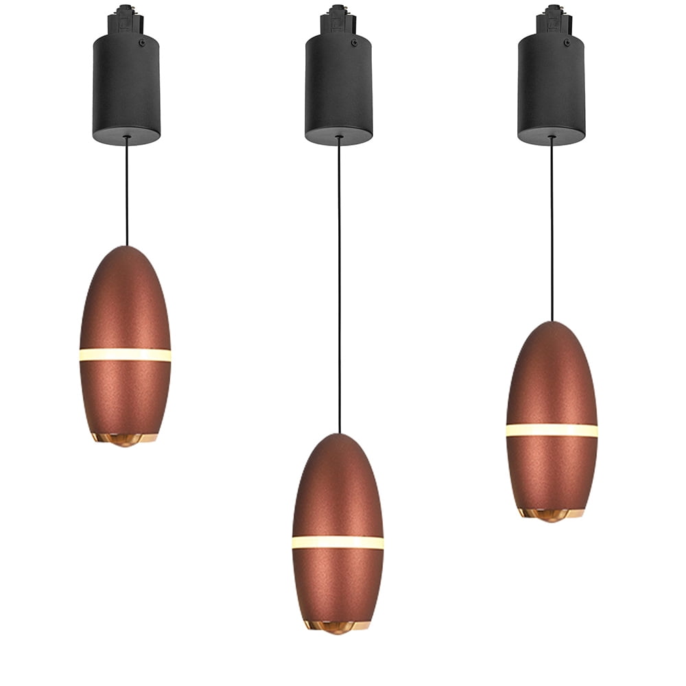 FSLiving 5W Adjustable Levitate Track Pendant Light H-Type Retractable ...