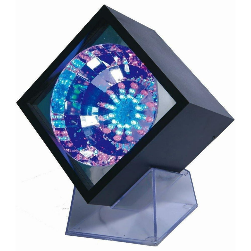 Elegantoss LED Color Changing 47 LED Flashing Cube with Transparent ...